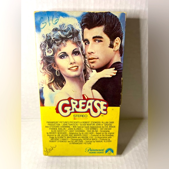Media | Vintage Vhs Tape Of Grease | Poshmark